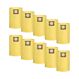 10 Pack VHBL Vacuum Dust Bags For Vacmaster Shop Vac 12-16 GALLON Wet/Dry, High Efficiency Replacement Filter Bag for Vac Master (12-16 Gallon)