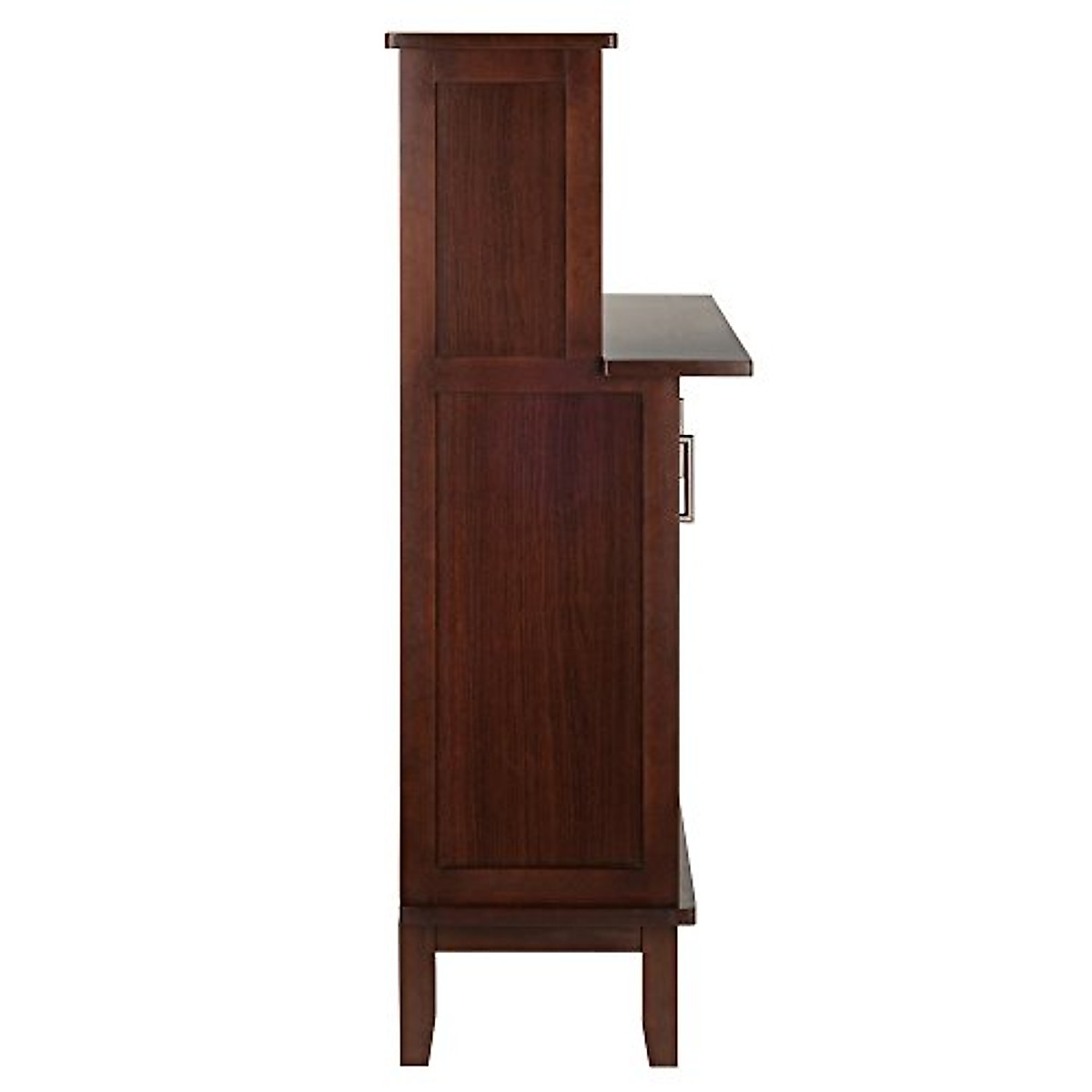 Winsome Beynac Bar Cappuccino Wine Cabinet