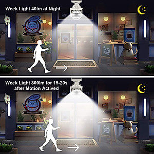 EVERSECU 2400 Lumen 6 LEDs Motion Sensor Solar Flood Lights Outdoor PAN/TILT manually Adjustable Solar Spotlight with Battery Waterproof Wireless Security Dummy/Decoy Camera for Garden Porch Barn