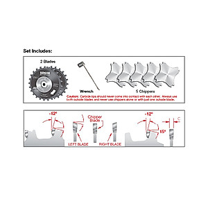 Freud SD608: 8" Dial-A-Width Stacked Dado Sets