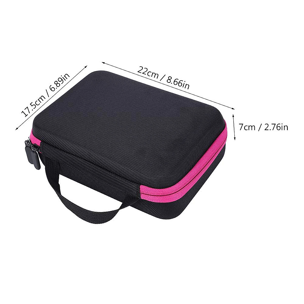 Joyzan Embroidery Diamond Storage Box, 30 Slots Compartments Clearly Double Seal Painting Storage Containers Case Organizer for DIY Art Craft Nail Diamonds Bead (Rose Red)