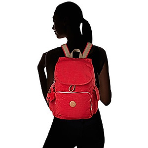 Kipling Women's City Pack Backpack, 15x24x45 cm Red Rot (True Red C)