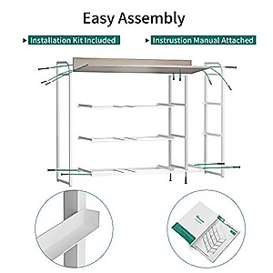 YITAHOME Fabric Dresser with 7 Drawers- Furniture Storage Tower, Chest of Drawer, Organizer Unit for Bedroom, Living Room & Closets - Sturdy Steel Frame, Easy Pull Fabric Bins & Wooden Top
