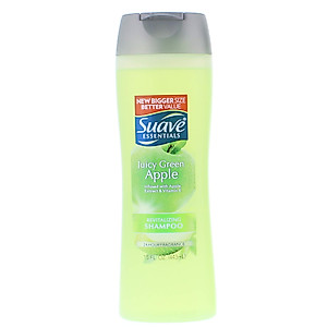 Suave, Essentials Juicy Green Apple Shampoo and Conditioner, 15 Fl Oz