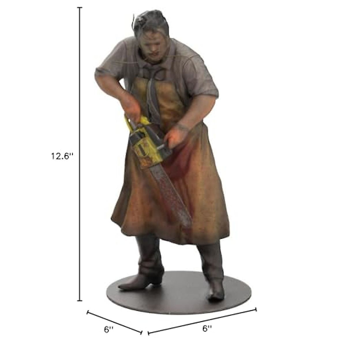 Kotobukiya The Texas Chainsaw Massacre: Leatherface (1974 Slaughterhouse Version) ArtFX Statue, Multicolor, 6 inches