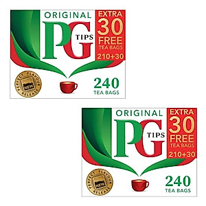 Black Tea, Pyramid Tea Bags, 240-Count Box (Pack of 2) (Premium pack)