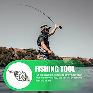 BESPORTBLE Fishing Tools Tackle Fishing Baits 12pcs Fishing Bait Fishing Bait baits Bait Cage Fishing Lure Carp Bait Fishing Tools Fishing Tool