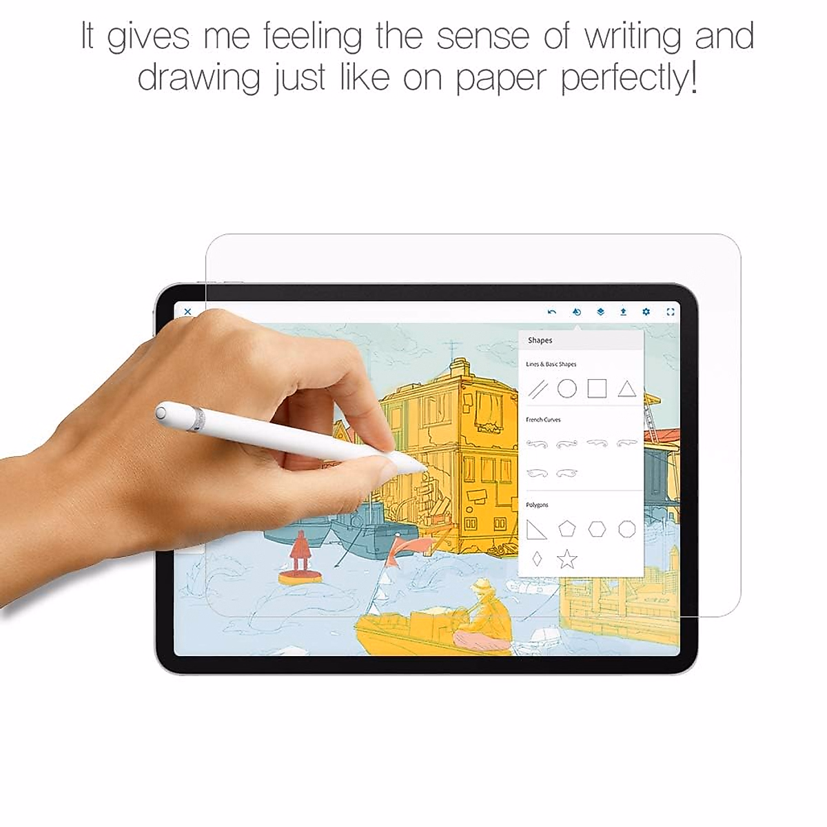 HealingShieldKorea Screen Protector for XP PEN Artist 13.3 Pro, Healing Shield Light Anti Glare Paper Texture Feeling Matte Film Light Paper Texture Transparent