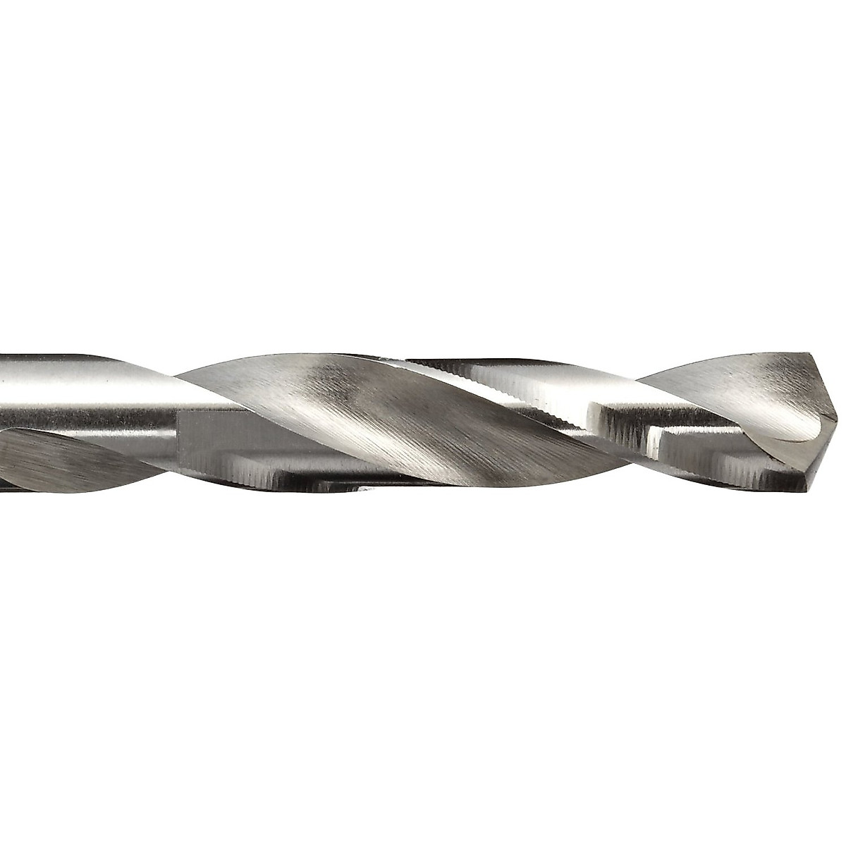 YG-1 D2148 High Speed Steel Screw Machine Drill Bit, Uncoated Finish, Straight Shank, Slow Spiral, 135 Degree, #31 Size, 15/128" Diameter x 1-7/8" Length (Pack of 5)