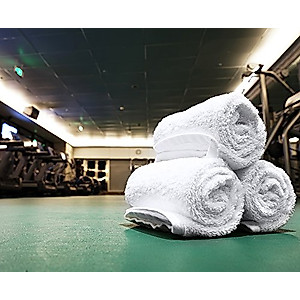 Utopia Towels Cotton Washcloths Set - 100% Ring Spun Cotton, Premium Quality Flannel Face Cloths, Highly Absorbent and Soft Feel Fingertip Towels (24 Pack, White)