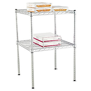 Alera Sw59po36bl Stackable Posts For Wire Shelving, 36-Inch High, Black, 4/Pack