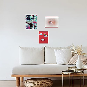 20 Sheets 8 1/2 x 11 Thick Paper Cardstock Blank Cards Colorful for DIY Crafts Cards Making, Invitations, Scrapbook Supplies (Red)