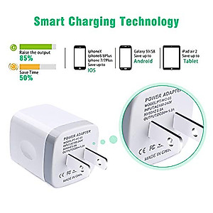 One Port Wall Charger,2 Pack Ehoho 1A Single Port USB Charging Block Cube Compatible Samsung Galaxy A54 A14 S23 S22 S21 FE A13 A53,iPhone 14 13 12 11 XR XS Max 8/7/6S Plus SE/5S,LG, HTC,Sony,Motorola