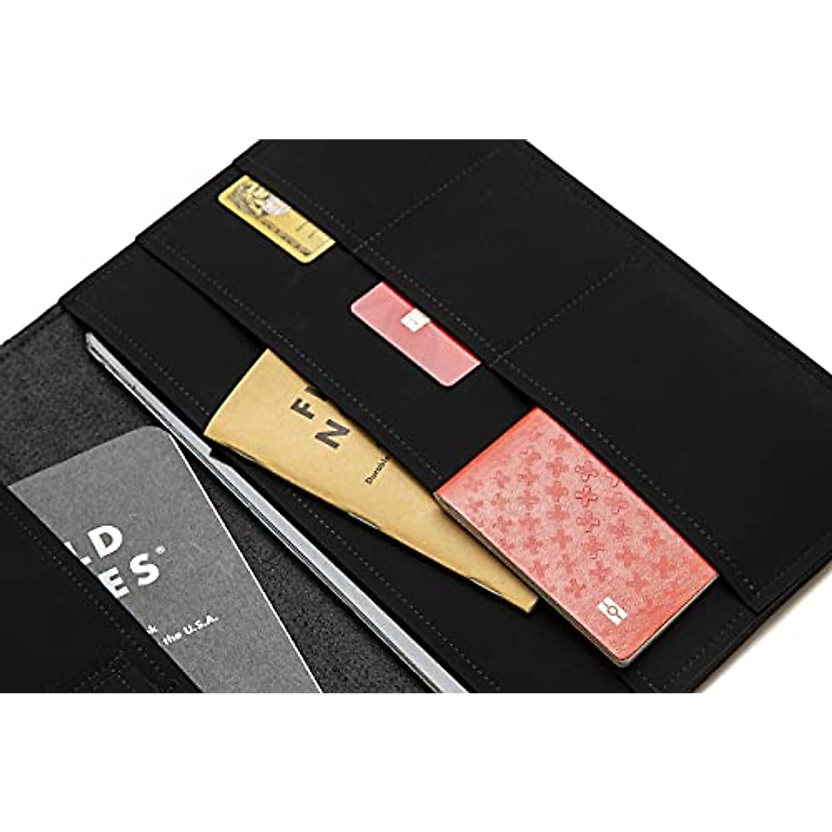 iPad Pro/iPad Air Folio Case, 11" 12.9" 10.2" Compatible with Magic/Smart Keyboard, Pencil Holder Pocket