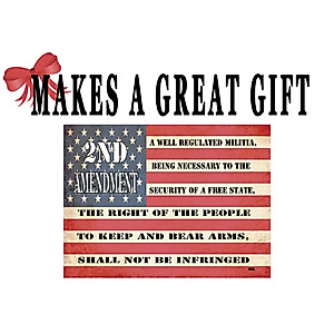 2nd Second Amendment Flag Glass Cutting Board Decorative American United States of America Design