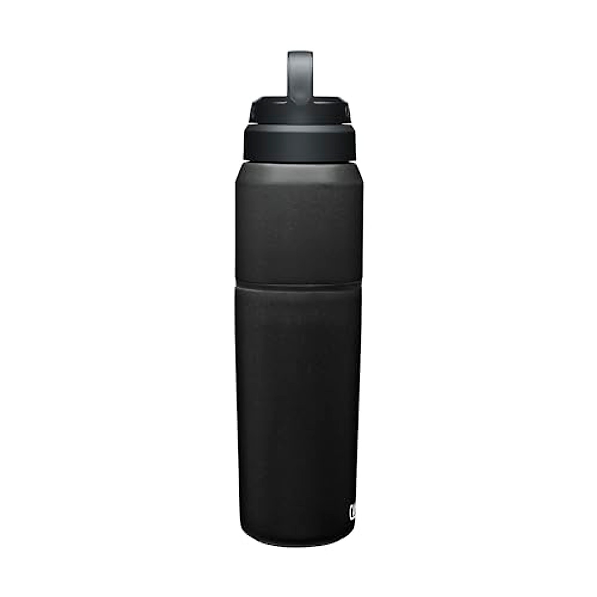 CamelBak MultiBev Water Bottle & Travel Cup – Vacuum Insulated Stainless Steel – Black – 22oz bottle & 16oz cup