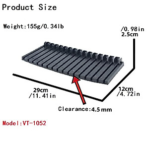 volunt Plastic Parts Shelf,Model Shelf,Placing Rack,Plastic Tool Drawer Storage Container Storage Box, Suitable for Gundam DIY Model Making Accessories of Model Action Figures… (VT-1052)