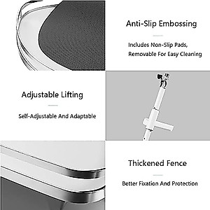 YEKIM Right Turn Blind Corner Pull Out Cabinet, 2 Tier Soft Close Swing Tray, Corner Swivel Cabinet Organizer, for 860Mm Cabinets,Left