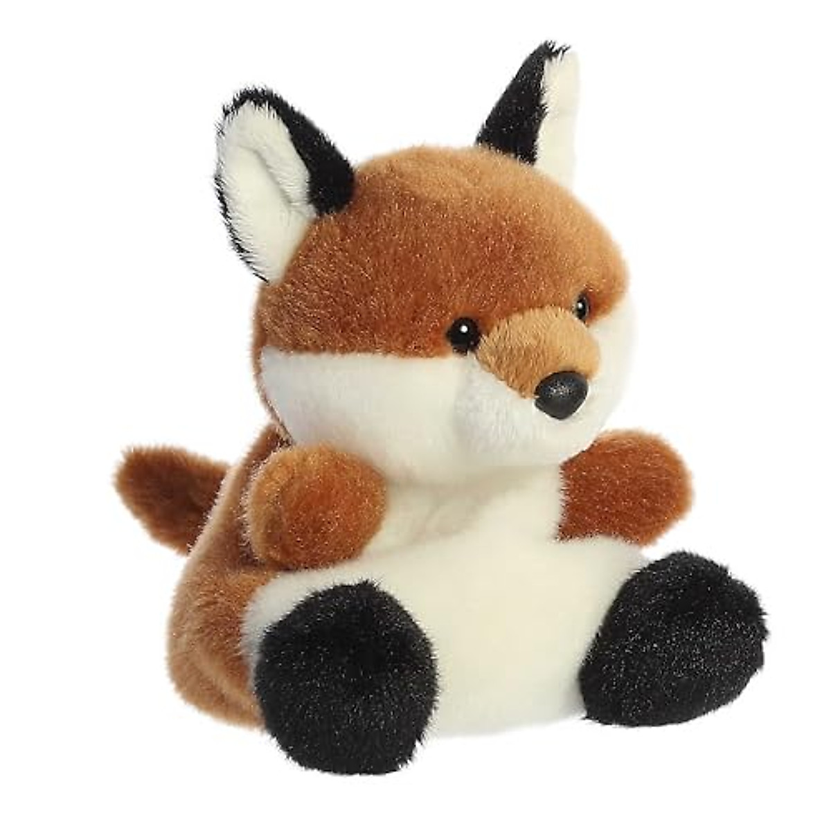 Aurora® Adorable Palm Pals™ Sly Fox™ Stuffed Animal - Pocket-Sized Play - Collectable Fun - Brown 5 Inches