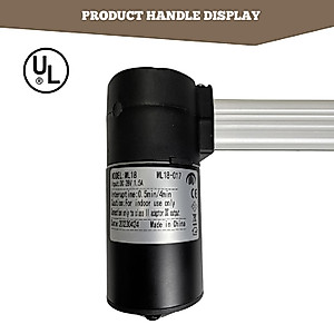 Kroshine Power Recliner Motor Replacement Model ML18-017 Linear Actuator with Cord for Sofa Lift Chair Couch Massage Seat Bed, Aluminum