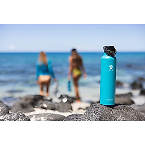 Hydro Flask 24 oz Standard Mouth Water Bottle with Flex Cap or Flex Straw