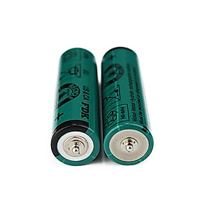 PULADU Original 2pcs HR-AAUV for Eye mask Battery 1.2V Ni-MH Rechargeable Battery