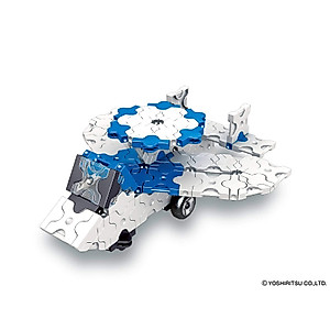 LaQ Blue Impulse | 229 Pieces | 5 Models | Age 5+ | Creative, Educational Construction Toy Block | Made in Japan