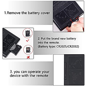 CHUNGHOP Replacement Remote Control Compatible with bosee Wave Sound Touch Music Radio System (System I II III IV with Battery)