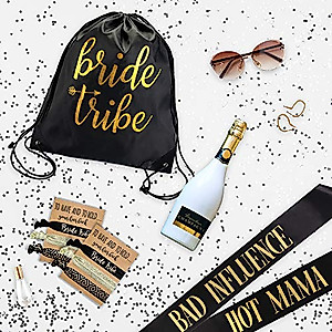 Pop Fizz Designs Bride & Bride Tribe Drawstring Bags (12)