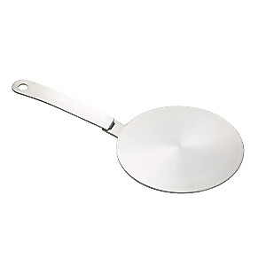 RUNZI Induction adapter, converter disc for induction cooking plate, heat diffusion plate with detachable handle and base, 20 cm………