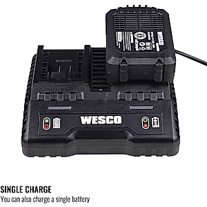 WESCO 20V Charger, WS9919