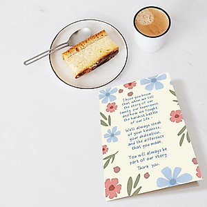 Chenive Thank You Card for Doctor Nurse, Appreciation Card for Hospital Medical Staff, Appreciation Gifts for Men Women, You Will Always Be Part Of Our Story