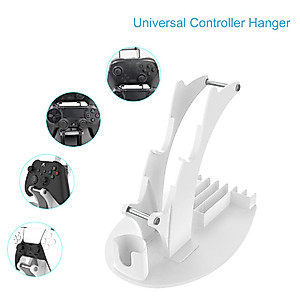 OSALADI Headphone Storage Bracket Multifunction Storage Bracket Anti- Slip Game Console Disc Headset Storage Rack Headphone Storage Shelf