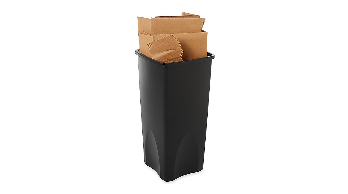 Rubbermaid Commercial 23-Gallon Square Trash Can for Commercial Use
