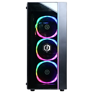 CYBERPOWERPC Gamer Master Gaming PC, AMD Ryzen 5 5600X 3.7GHz, GeForce RTX 3060 12GB, 16GB DDR4 RAM, 1TB NVMe SSD, WiFi Ready & Win 10 Home (GMA1410A3)