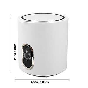 7 Liters Mini Washing Machine, Full Automatic Underwear Washer, Portable Washing Machine for Apartment, Laundry, Camping, RV, Travel, Quiet Operation, Ozone Function, Gift Choice