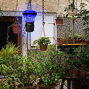 Catchmaster Luma Flying Insect & Mosquito Trap, XL 1 Acre Yard Protection, Silent UV Lamp Fly Traps Outdoor for Home, Indoor Mosquito Killer & Gnat Trap, Electric LED Light Bug Catcher & Fly Fan