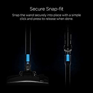 eureka WhirlWind Bagless Canister Vacuum Cleaner, Lightweight Vac for Carpets and Hard Floors, Blue