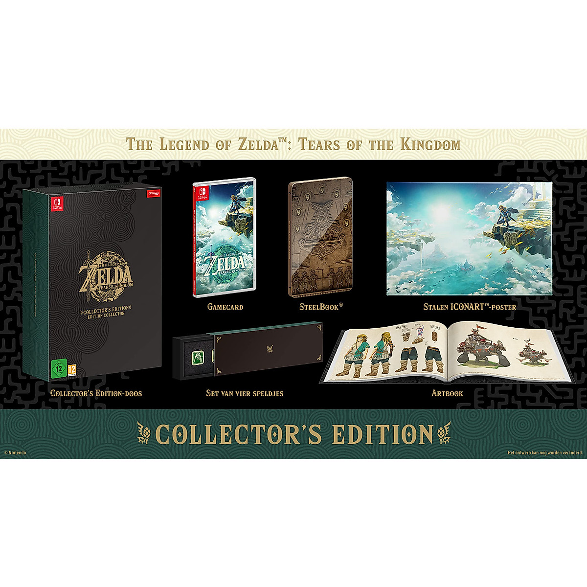 The Legend of Zelda: Tears of the Kingdom (Collector's Edition) - For Nintendo Switch (Non-US Version)