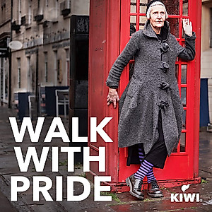 KIWI Parade Gloss Premium Shoe Polish Paste, 1-1/8 Ounce, Black - 6 Pack