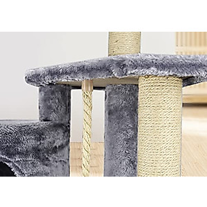 TINWEIUS 01A Cat Tree Scratching Toy Activity Centre Cat Tower Furniture Scratching Post