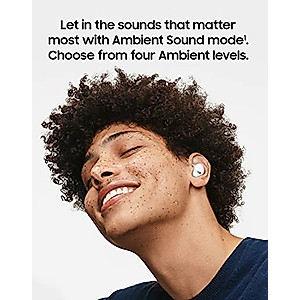 SAMSUNG Galaxy Buds Pro True Wireless Bluetooth Earbuds w/ Noise Cancelling, Charging Case, Quality Sound, Water Resistant, Long Battery Life, Touch Control, US Version, White