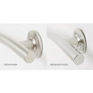 Seachrome 24 inch Bathroom Wave Grab Bar Satin Finish