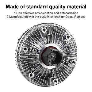 WATERWICH Fan Clutch Compatible with Ford 94-97 F250 F350 F59, 93-97 F Super Duty & 95-97 E350 Econoline 7.3L Powerstroke Diesel Replace# 2835