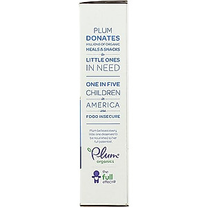 PLUM ORGANICS Organic Blueberry Lmn Toddler Snack Bars, 0.67 Ounce (Pack of 5)