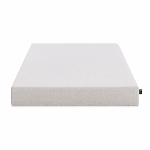 ZINUS 8 Inch Ultima Memory Foam Mattress, Twin, Fiberglass Free, Pressure Relieving, CertiPUR-US Certified, Mattress in A Box, White