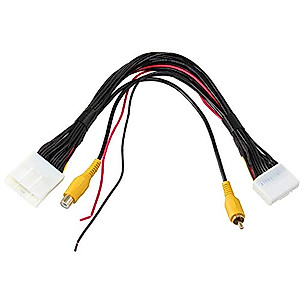 RED WOLF Car Radio T-Harness Retain Factory Reverse Backup Camera Wiring Adapter or Add Rear View Camera to OEM Stereo Nav/Display Compatible with Toyota 4-Runner Tacoma Sienna 2014-2019