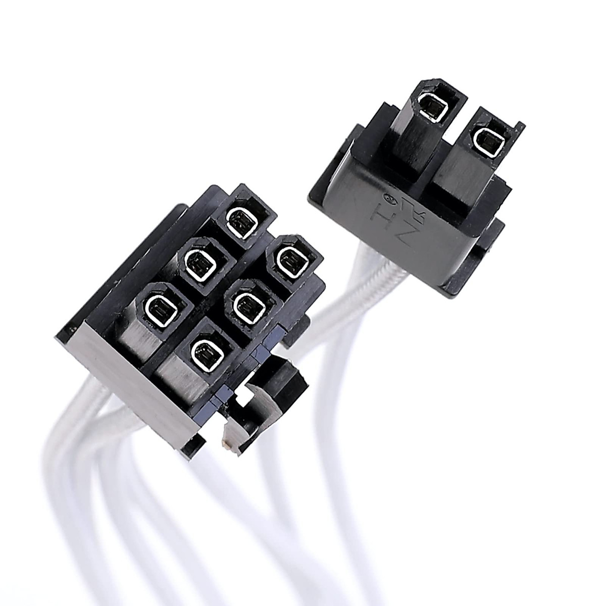 OUCAXIA PSU 8 Pin to 6+2 Pin PCIE Sleeved Cable, Male to Male GPU Cable for Seasonic Focus Prime ASUS ROG Thor Strix Modular Power Supply (65cm)