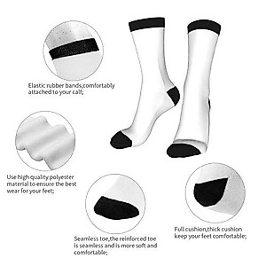 Yaateeh Video Game Gamer Controller Crew Socks Mid Calf Dress Socks Casual Long Tube Socks For Men Women Boy Girl