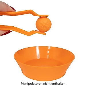 edxeducation Sorting Bowls & Tweezers - Set of 12 - 18m+ - 6 Colors - Counting and Sorting Toy for Toddlers - Early Math and Fine Motor Skills